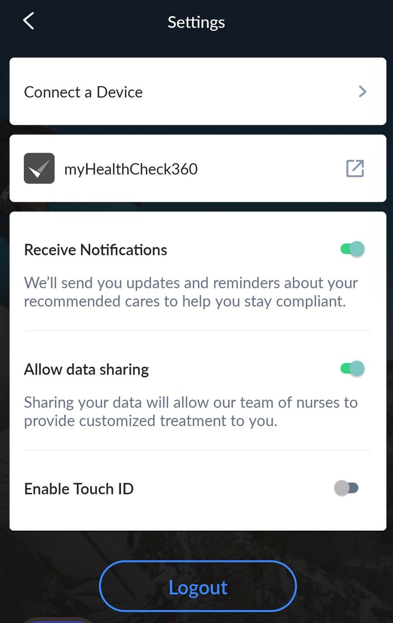 How to Connect a Device on myCare360